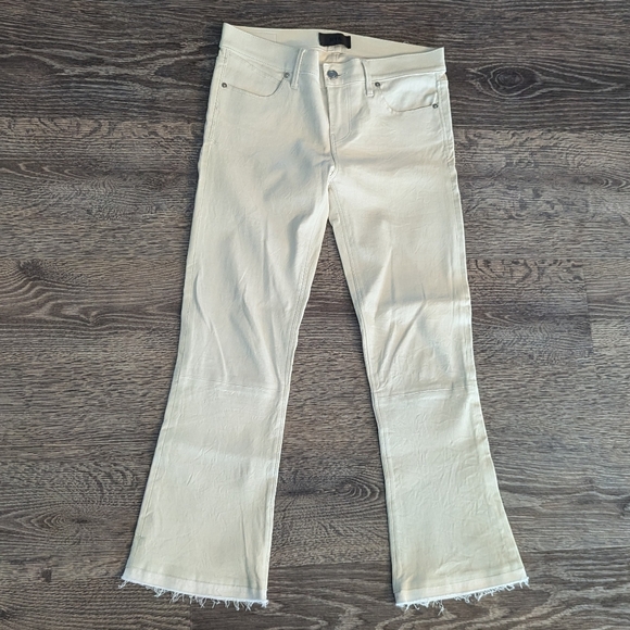 RtA | Pants & Jumpsuits | Rta Road To Awe Lambskin Leather Kiki Crop ...